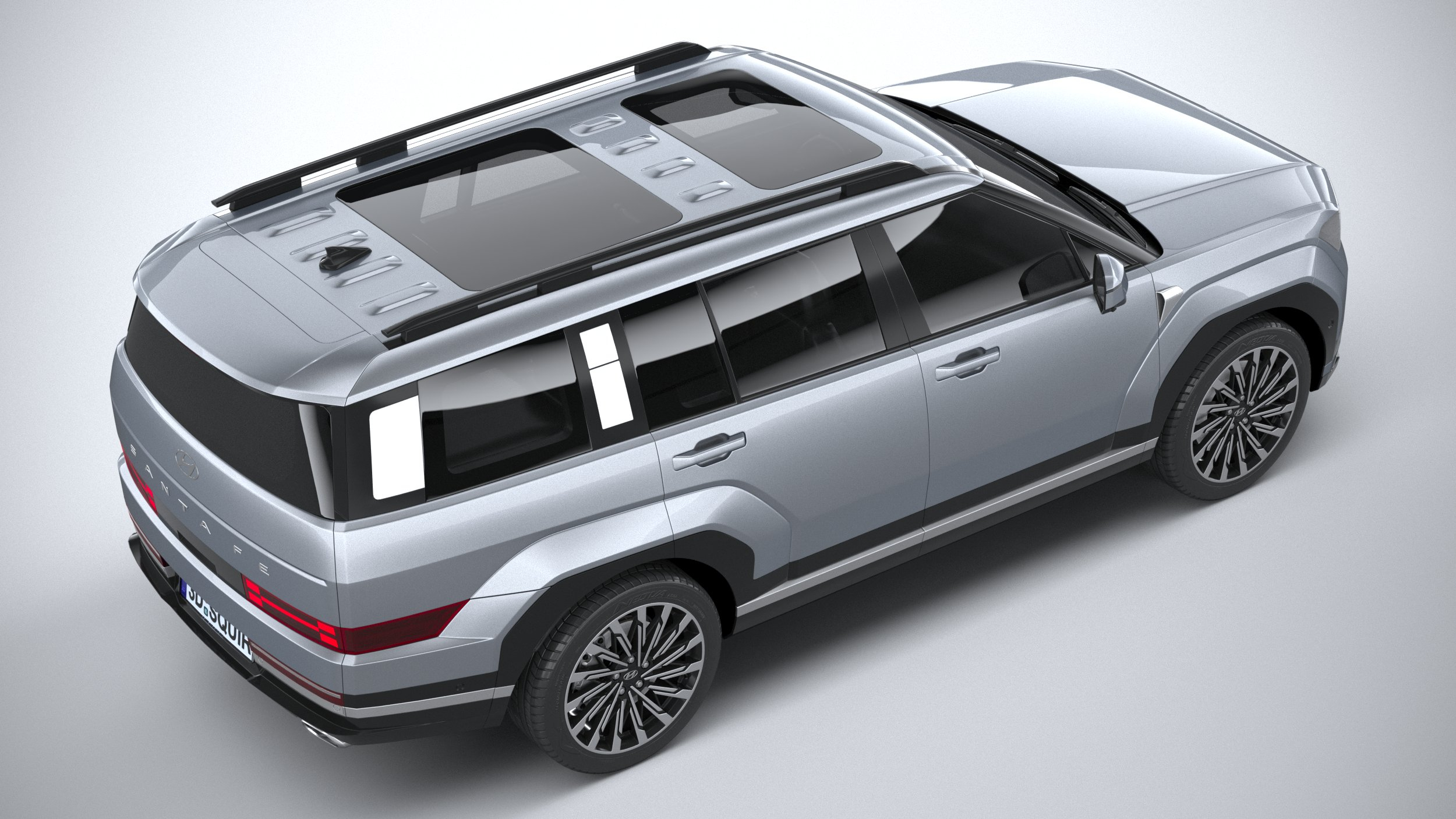 modelo 3d Hyundai Santa Fe 2024 - TurboSquid 2111448