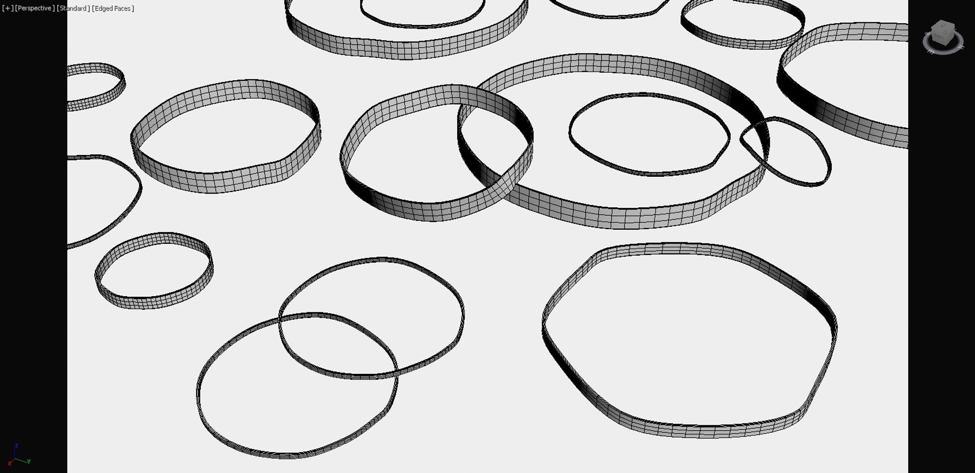 3D Elastic Bands - TurboSquid 1599109