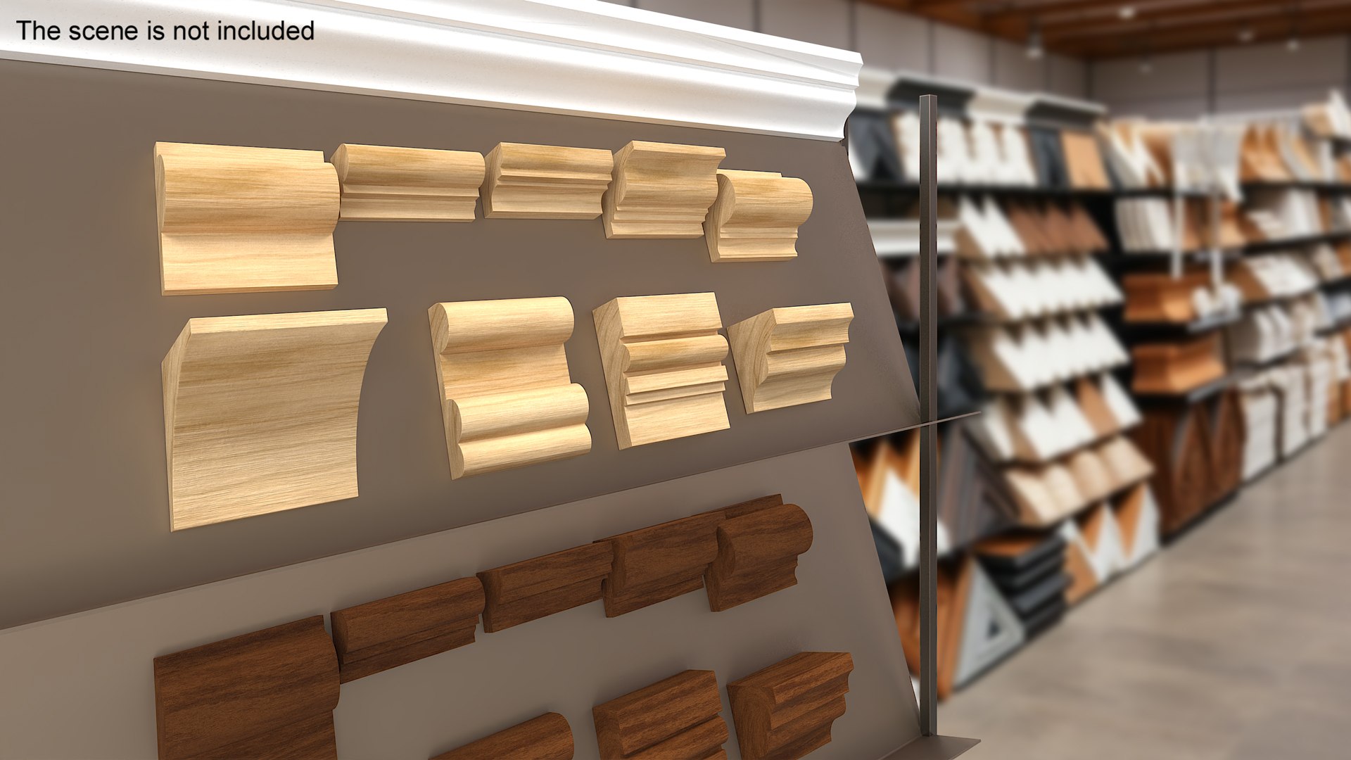 Set Molding Maple Part 2 3D - TurboSquid 2274962