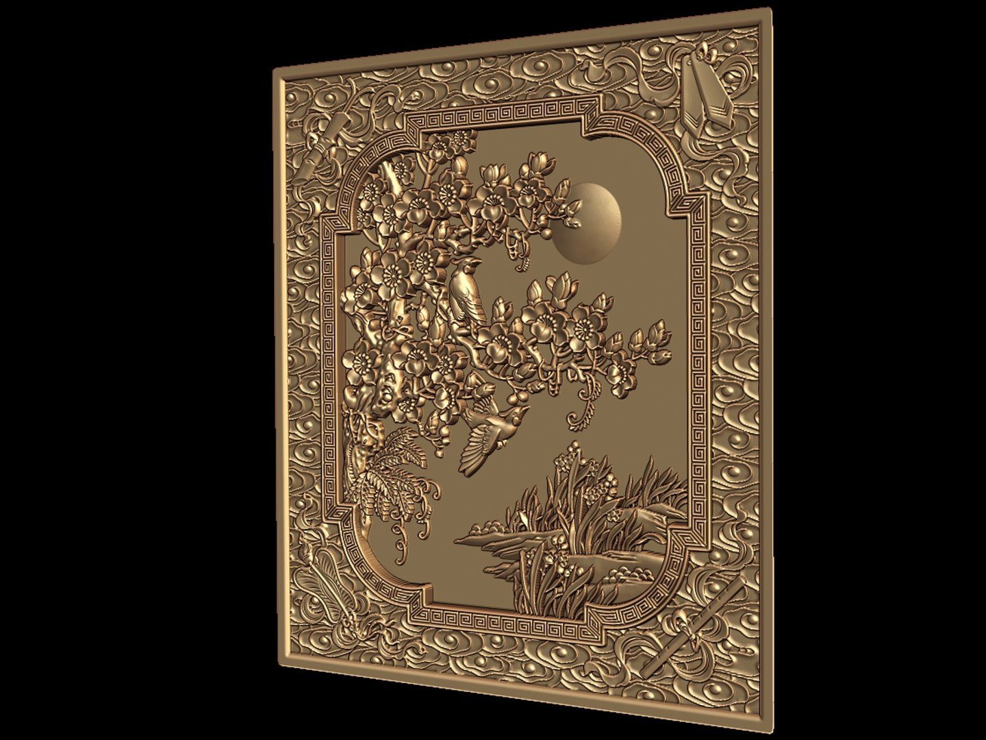 Stl Cnc Router Engraving 3ds Free