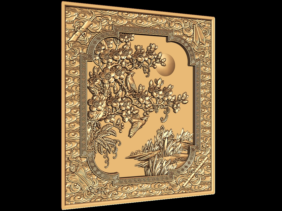 stl cnc router engraving 3ds free