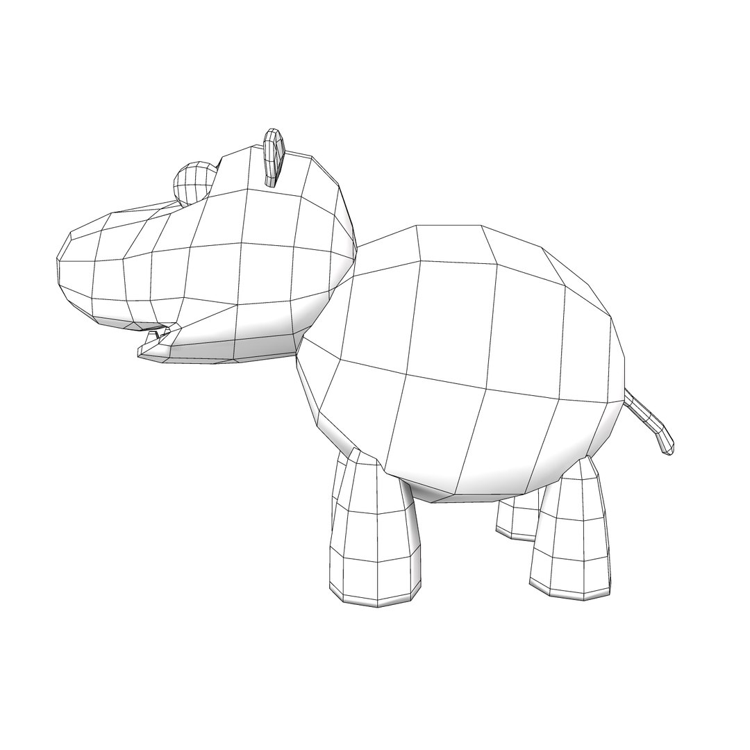 cartoon hippopotamus max