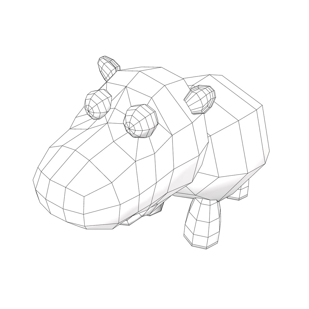 cartoon hippopotamus max