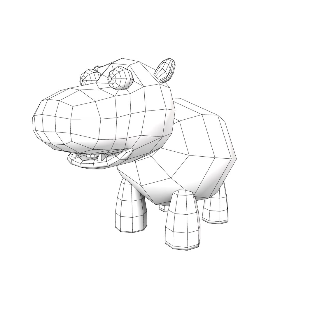cartoon hippopotamus max