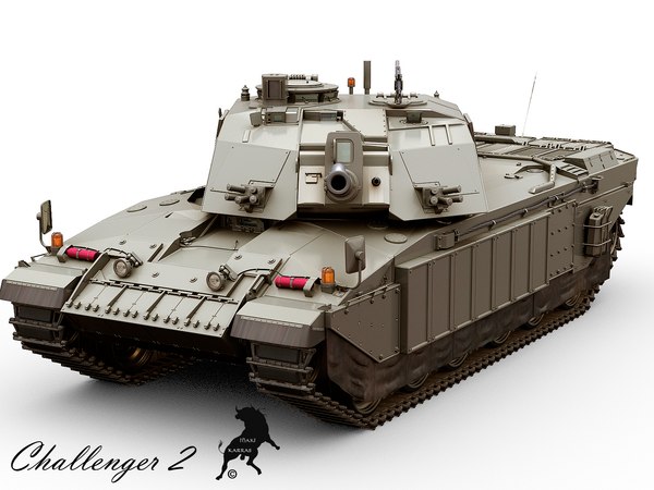 3d challenger tank