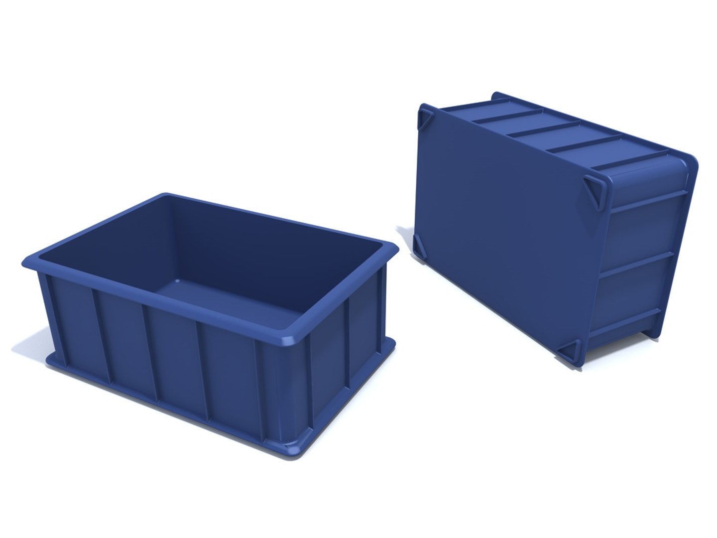 3d model plastic equipment boxes