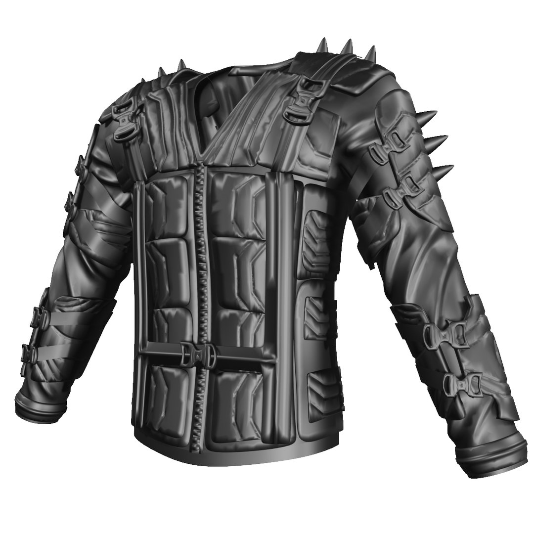 3D Body Armour Model - TurboSquid 1826093