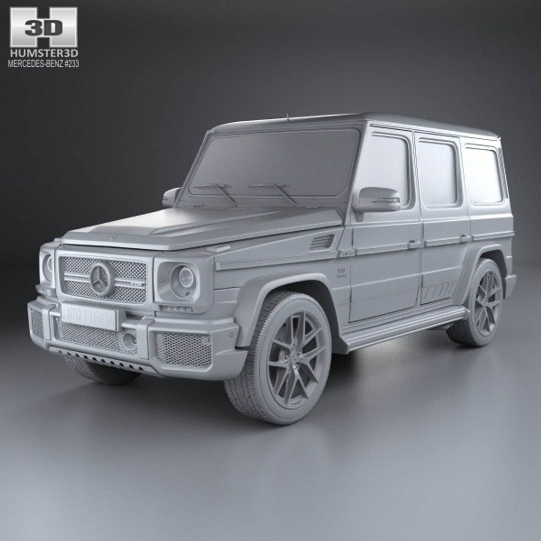 3D model mercedes-benz g-class amg - TurboSquid 1233319
