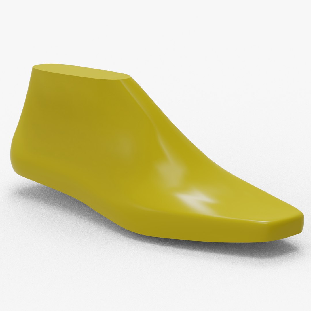 3D Model Chisel Shoe Last - TurboSquid 1807062