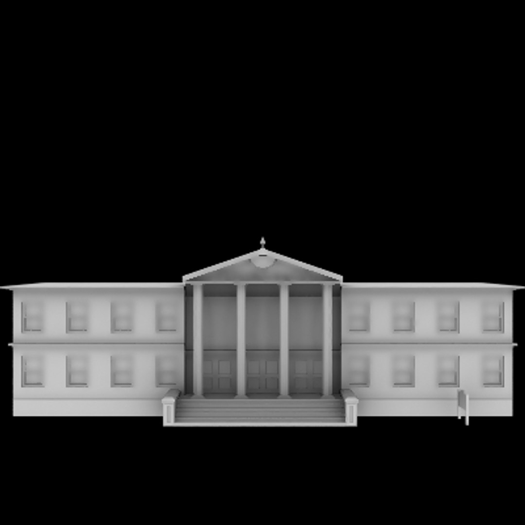 Town Hall 3d Model