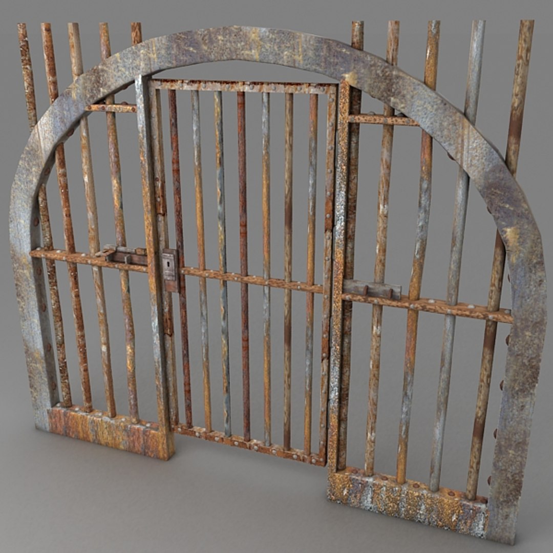 3d Prison Door Metal