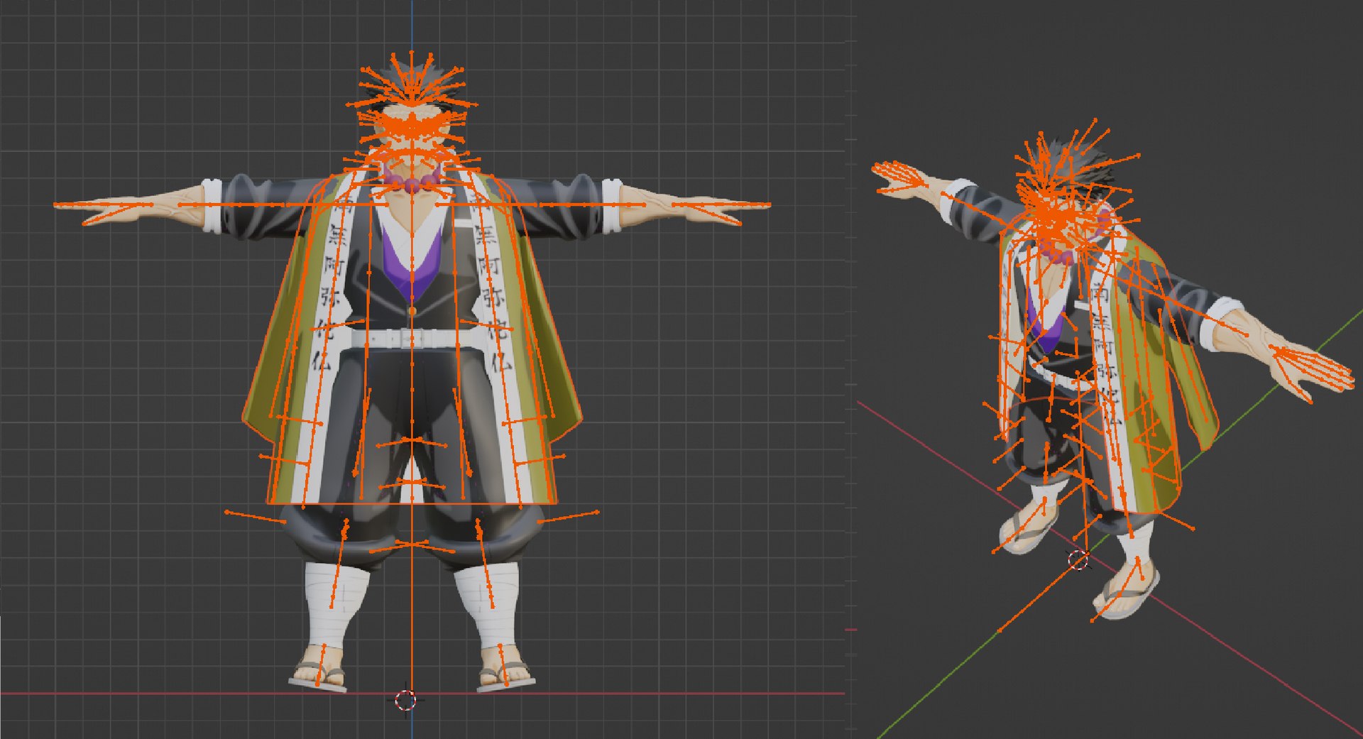 Demon Slayer - Himejima Gyoumei Model - TurboSquid 2093930