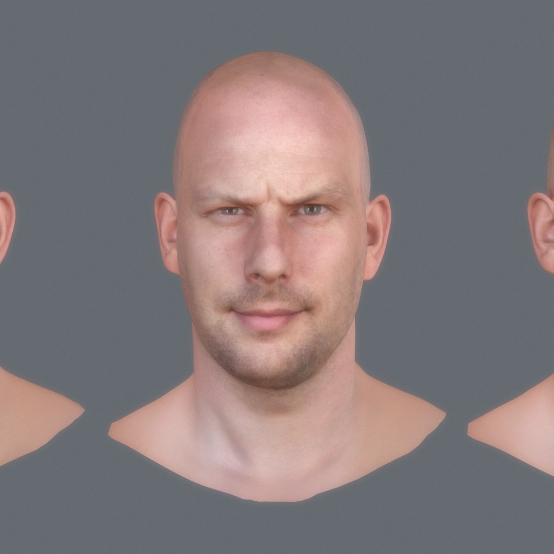 3d 21 Expressions Realistic Model