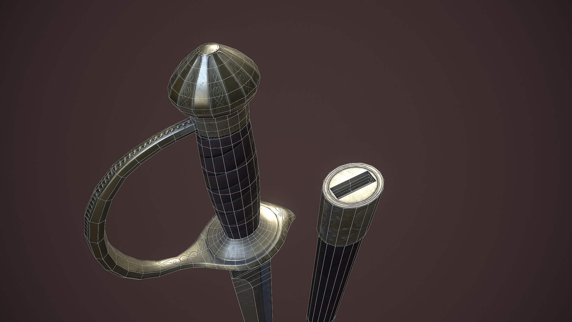 3D Model Cutlass Sword - TurboSquid 1641401