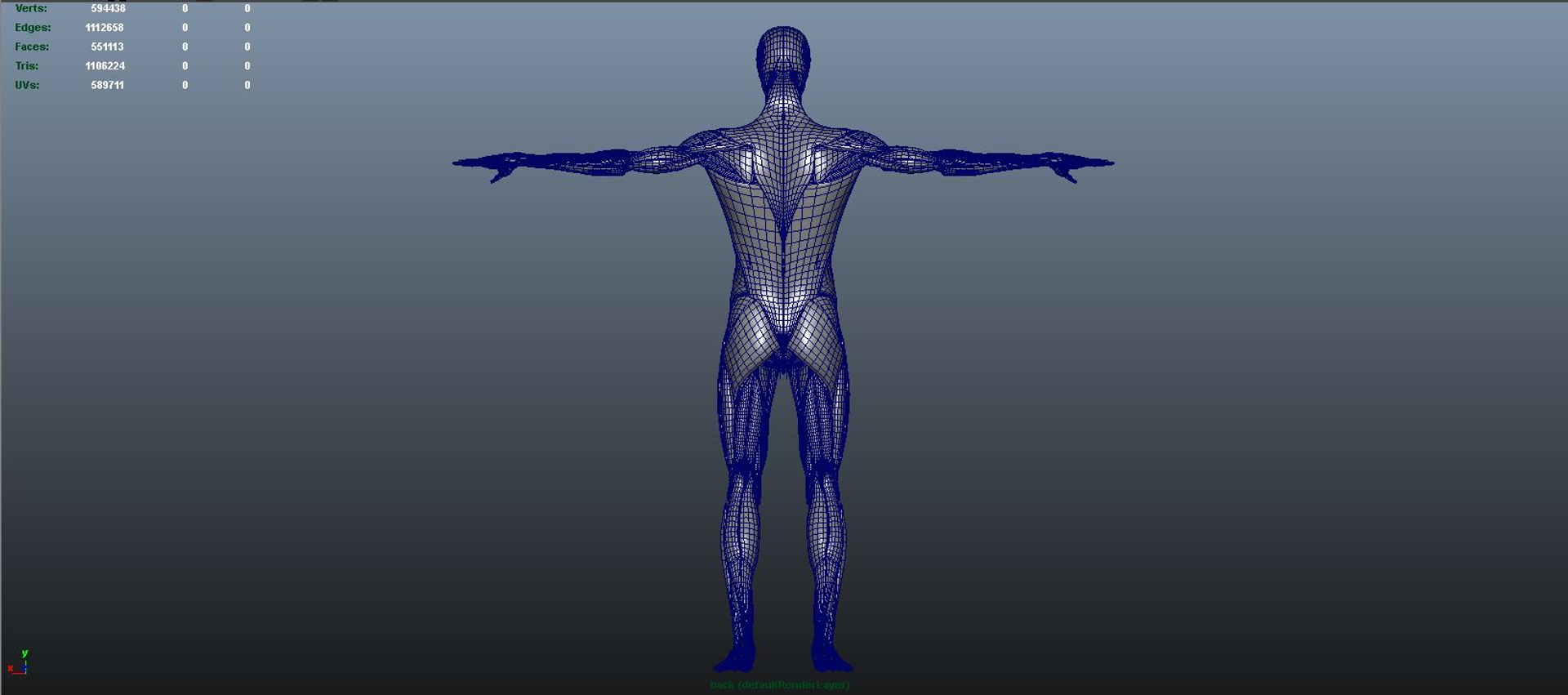 3D muscular muscles - TurboSquid 1268741