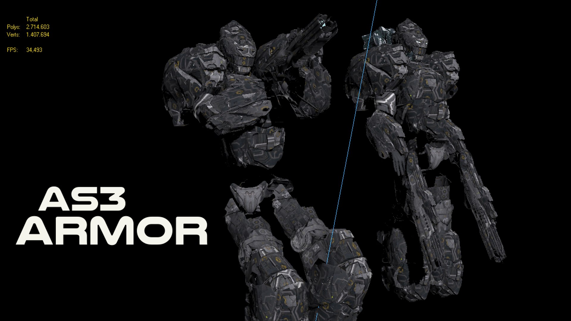 3D As3 Armor Animation - TurboSquid 1364257