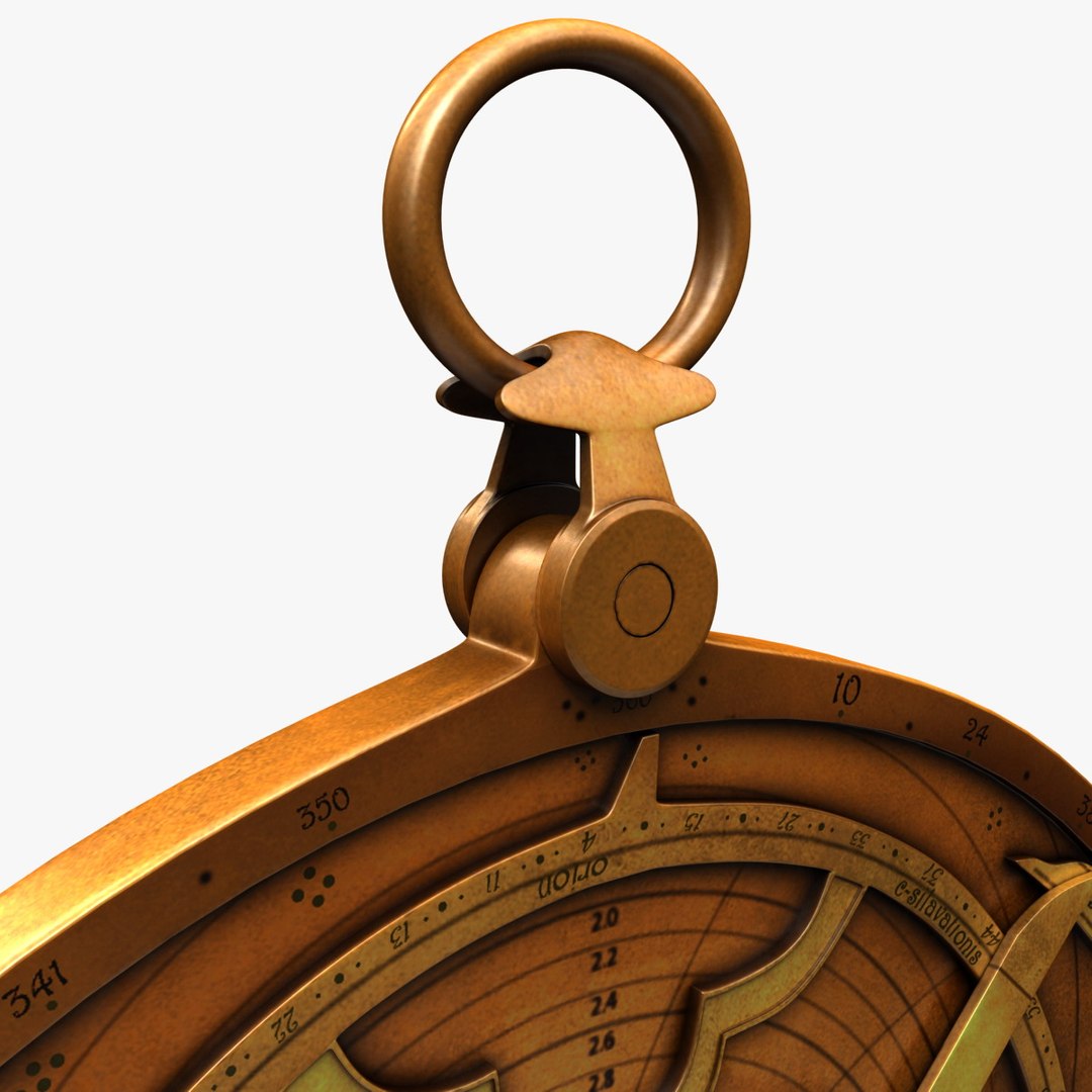 astrolabe triangulated 3d 3ds