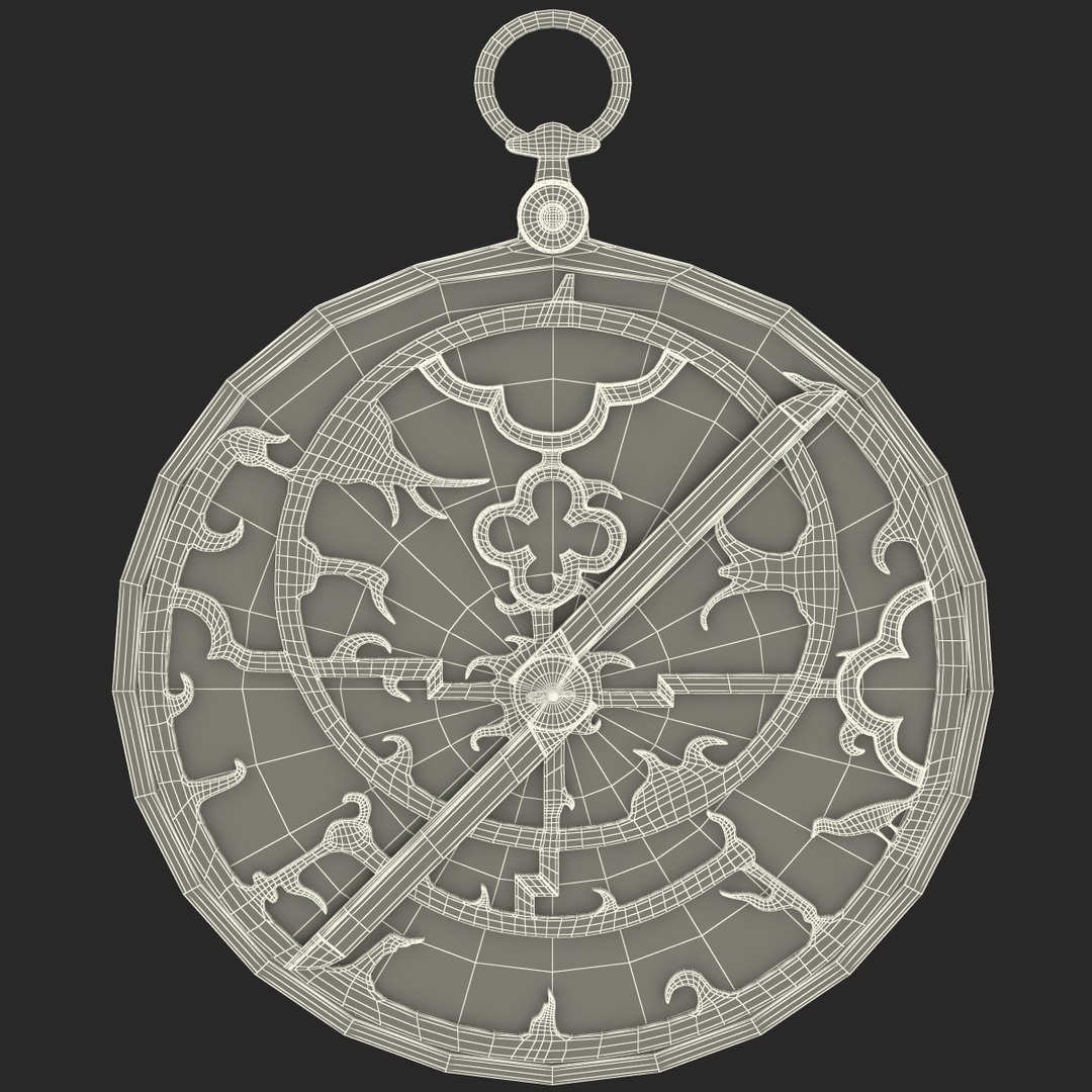 astrolabe triangulated 3d 3ds