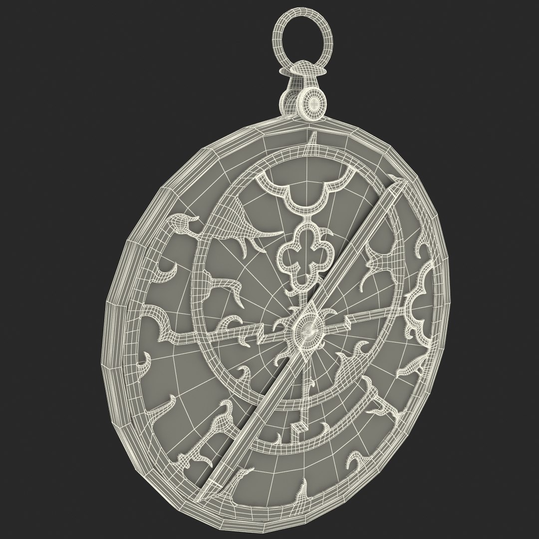 astrolabe triangulated 3d 3ds