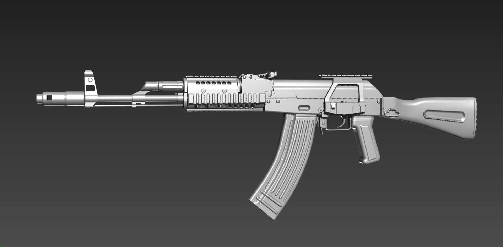 3D Model Ak107 - TurboSquid 1400150