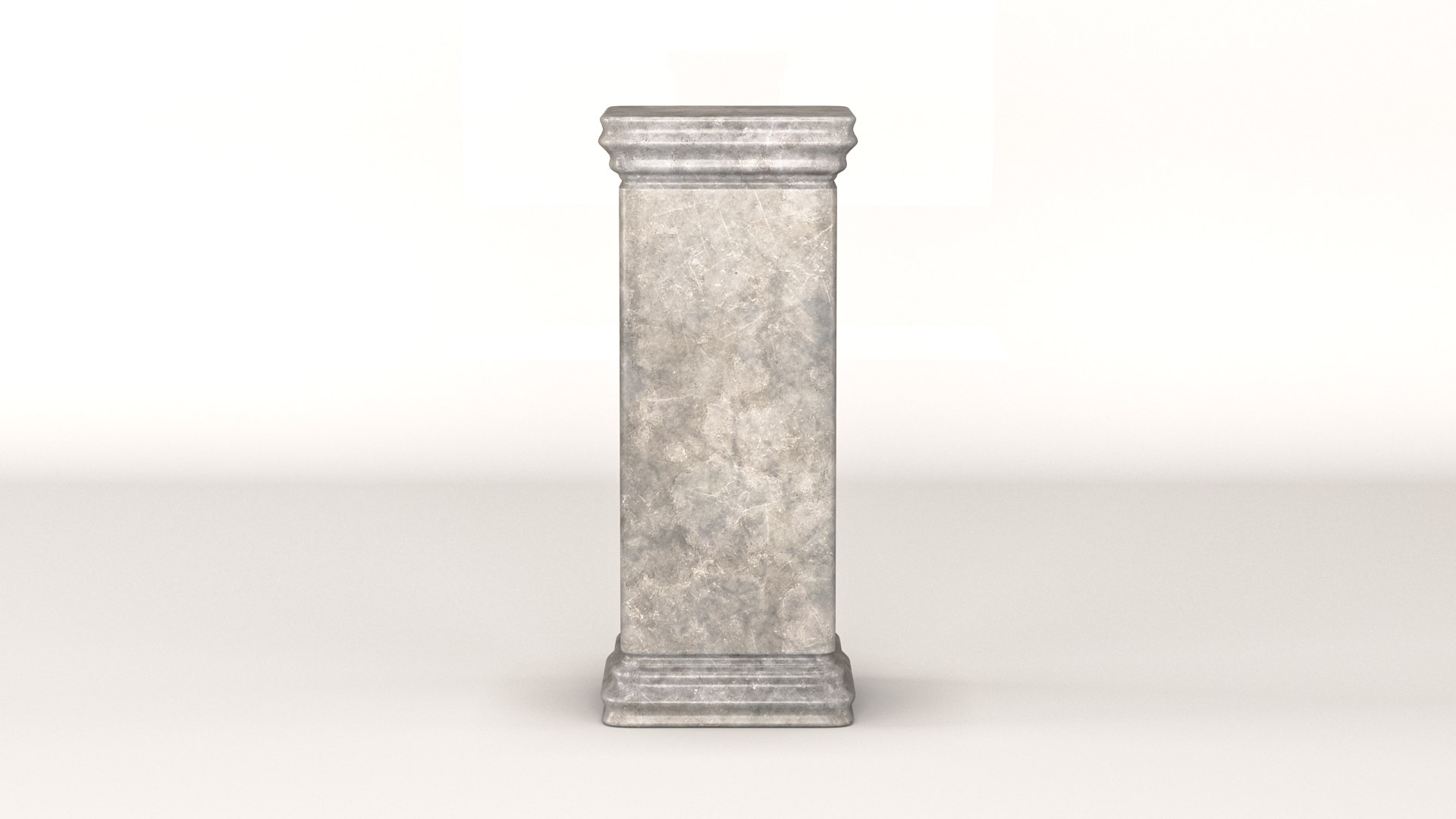 Roman Statue Pedestal 3D - TurboSquid 2181876