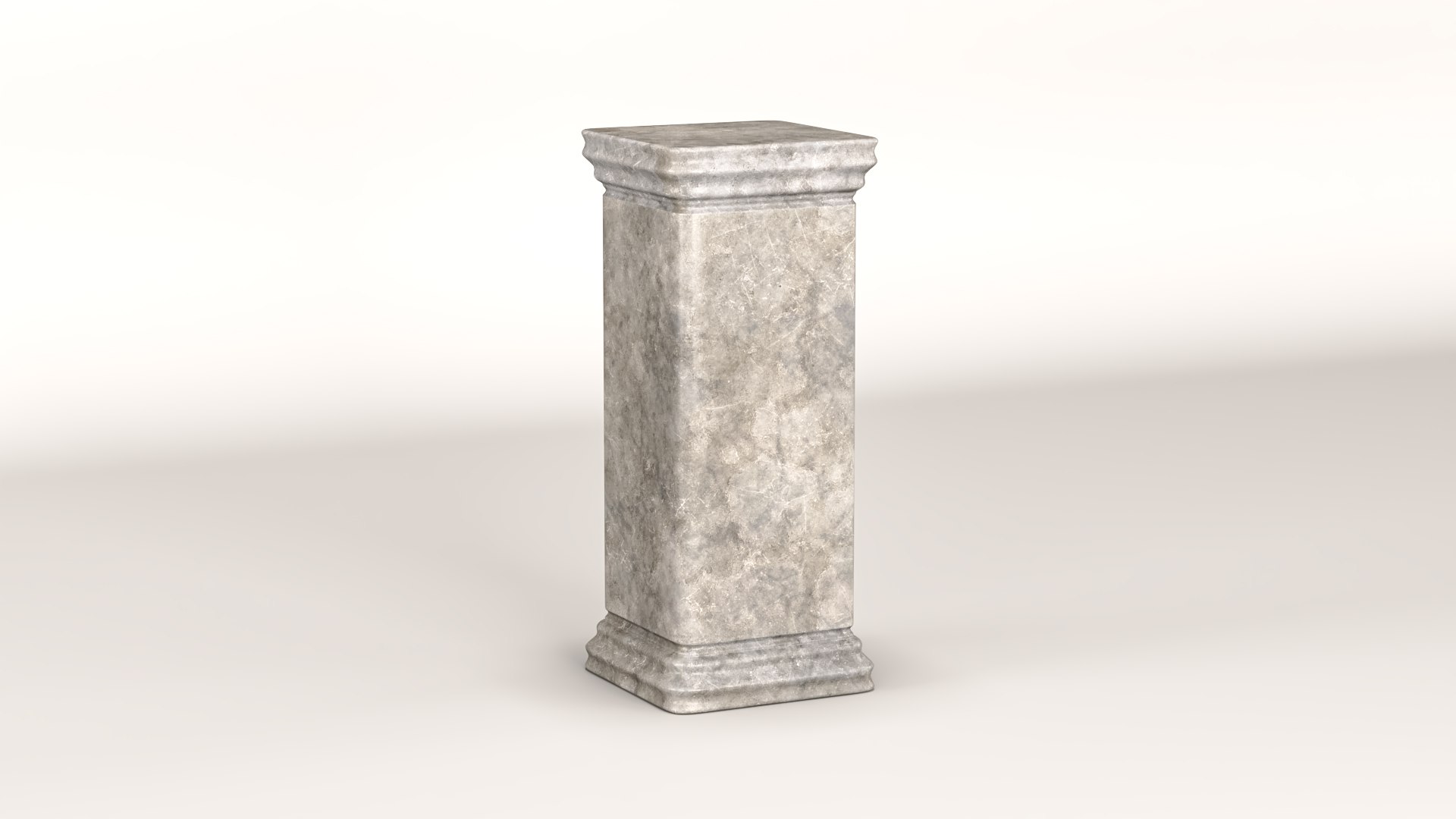 Roman Statue Pedestal 3D - TurboSquid 2181876