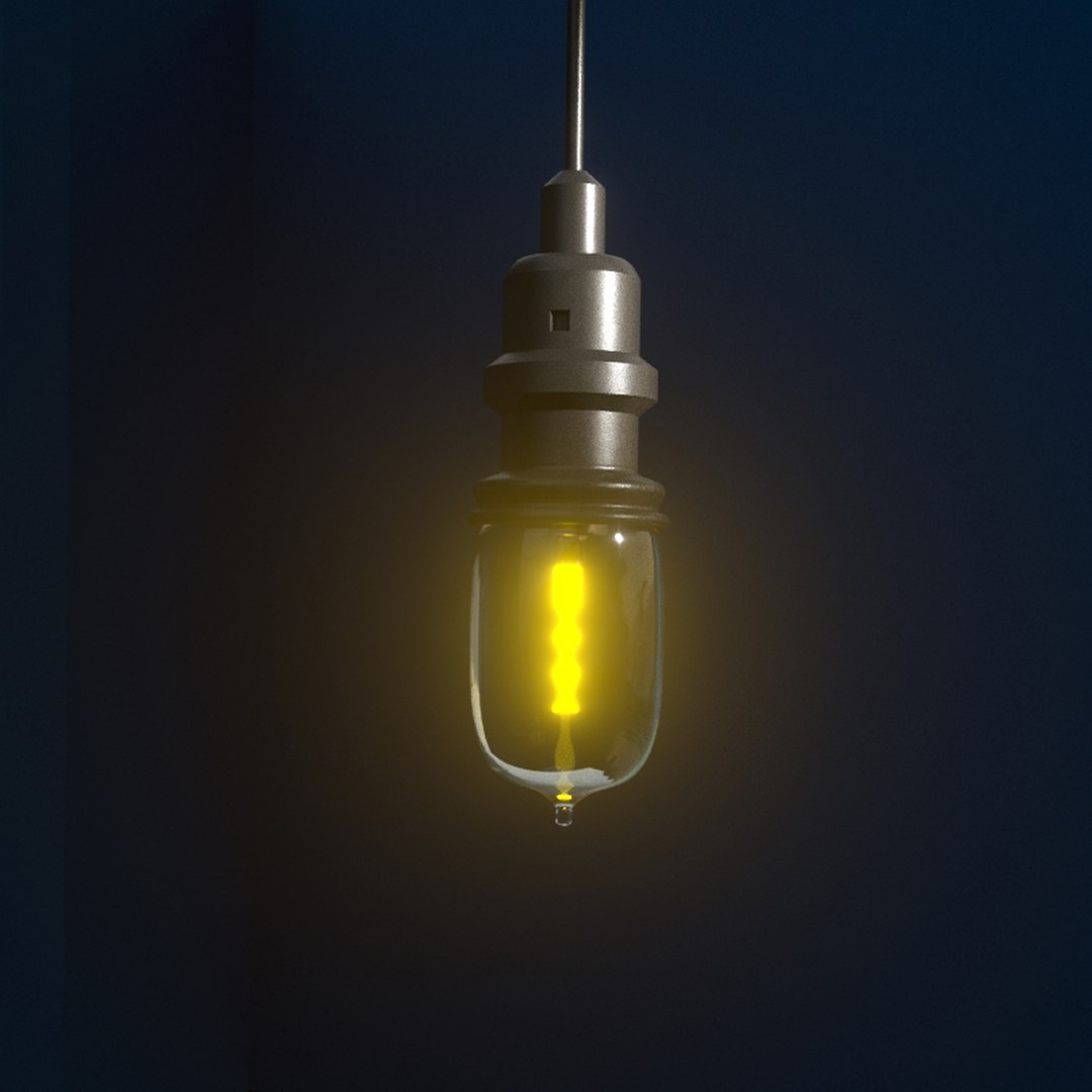 Modern Bulb Light 3D - TurboSquid 1323369