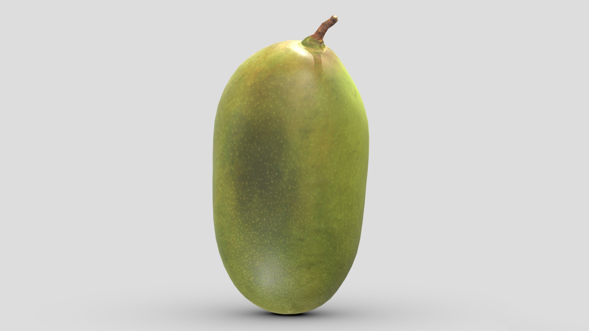 3D Pawpaw Fruit Low Poly - TurboSquid 2366331