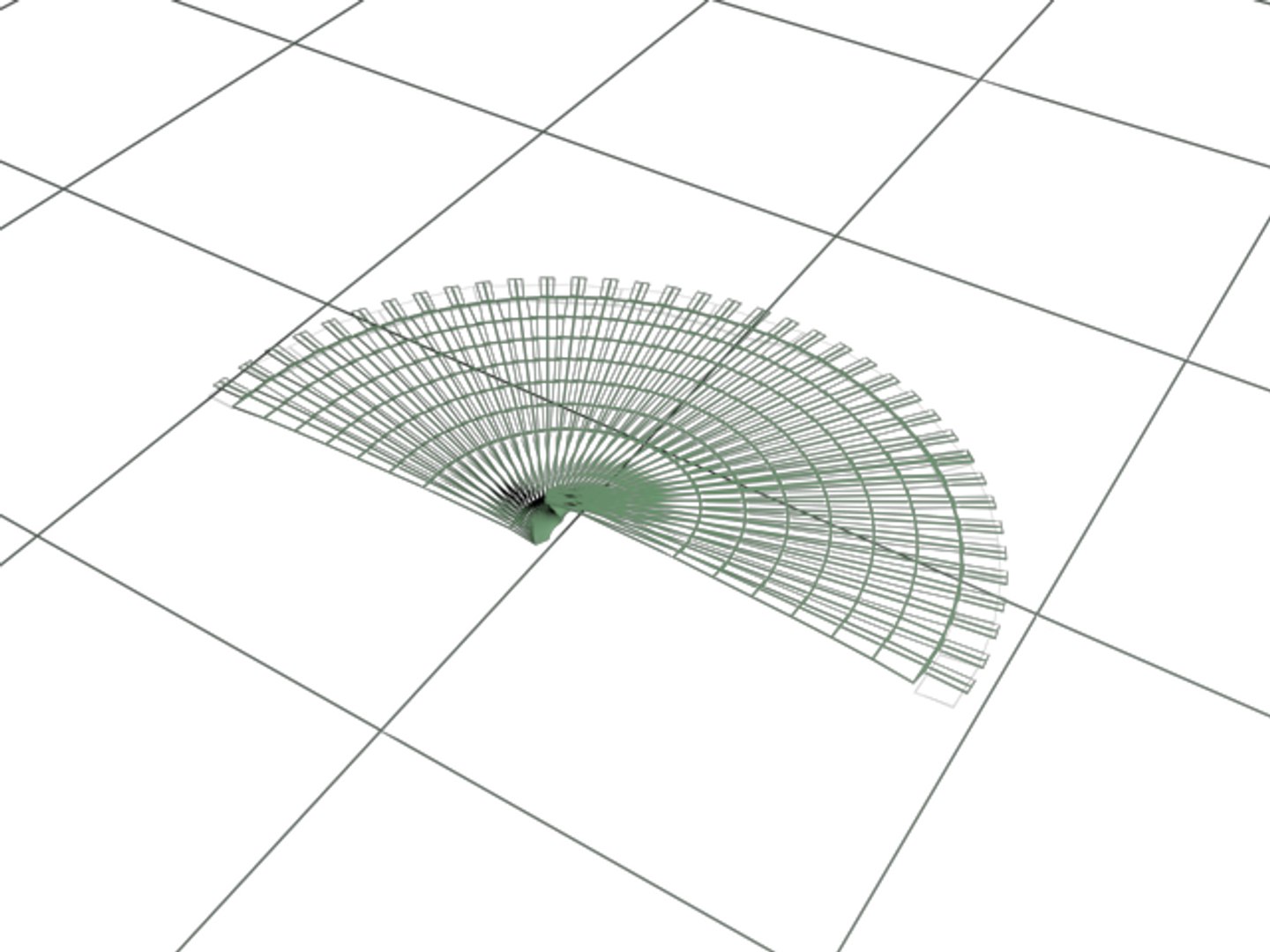 Fan Folding 3d Max