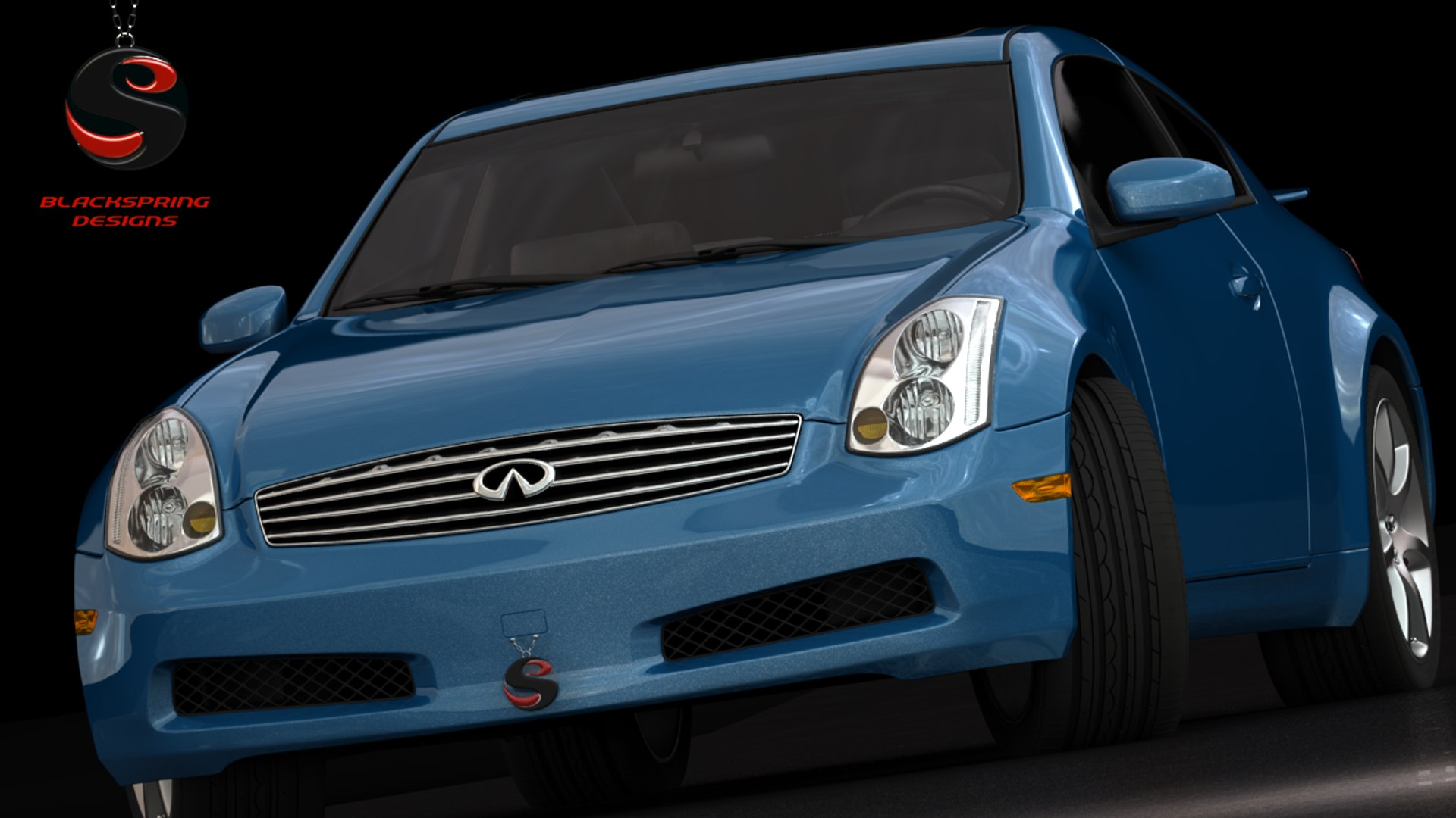 Infiniti G35 2002 3d Model