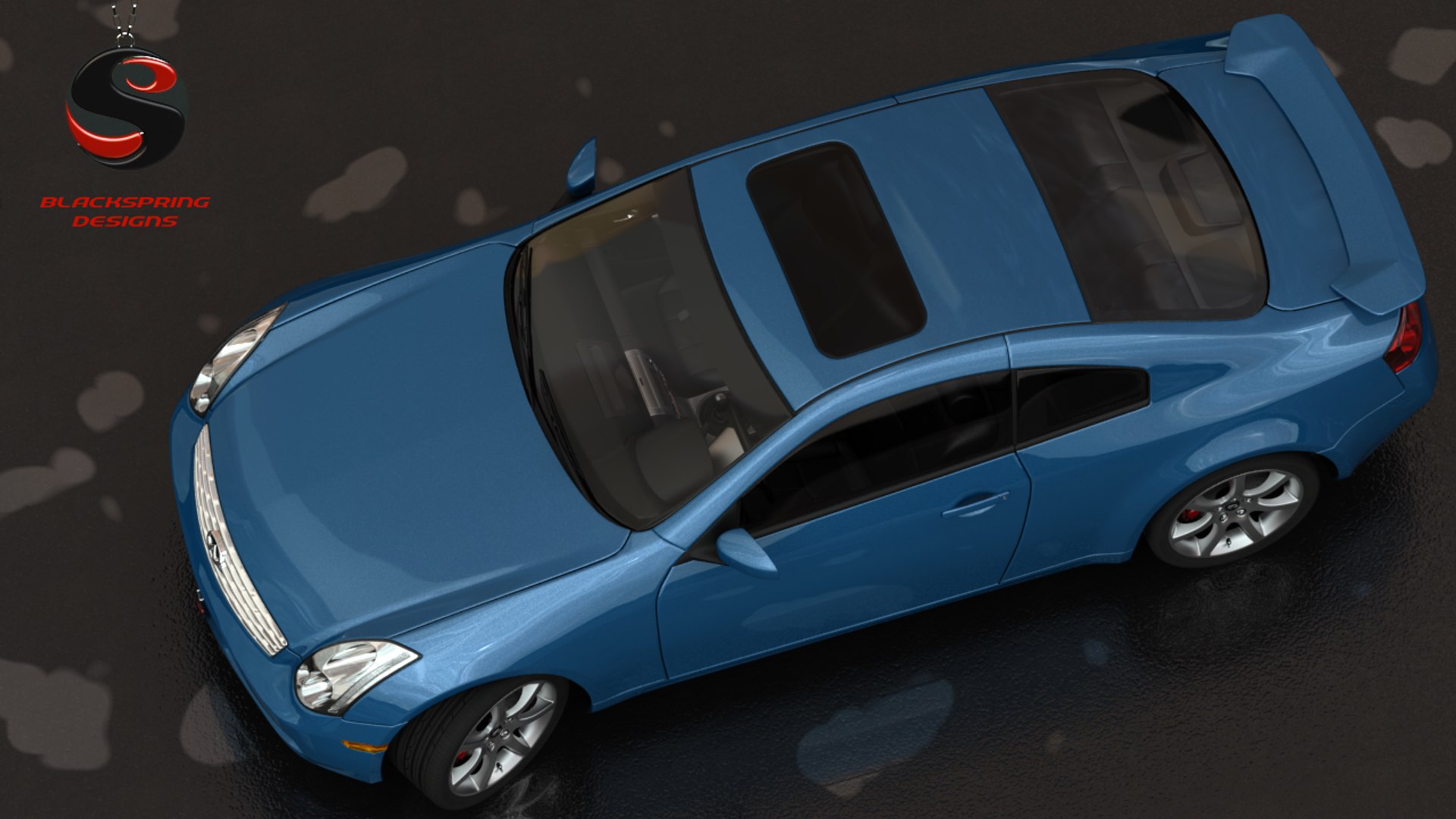 Infiniti G35 2002 3d Model