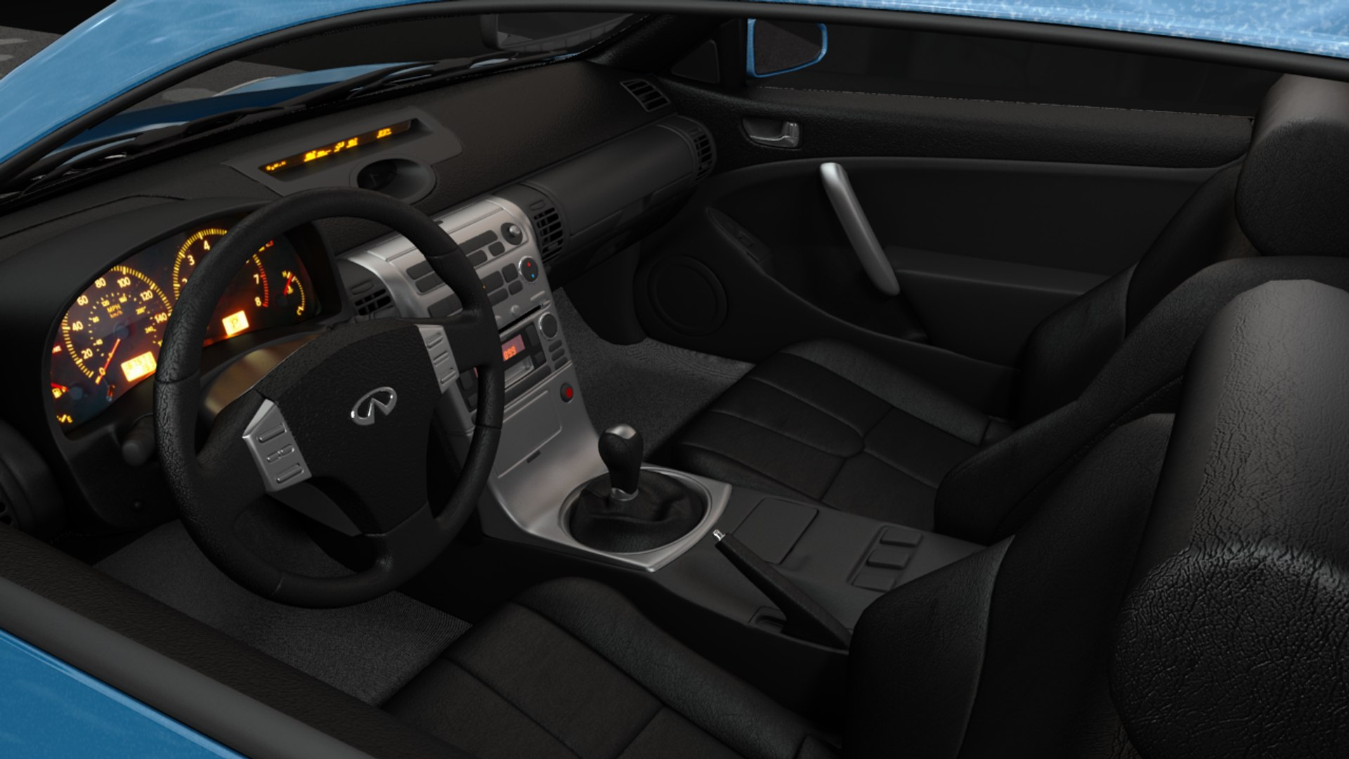 Infiniti G35 2002 3d Model