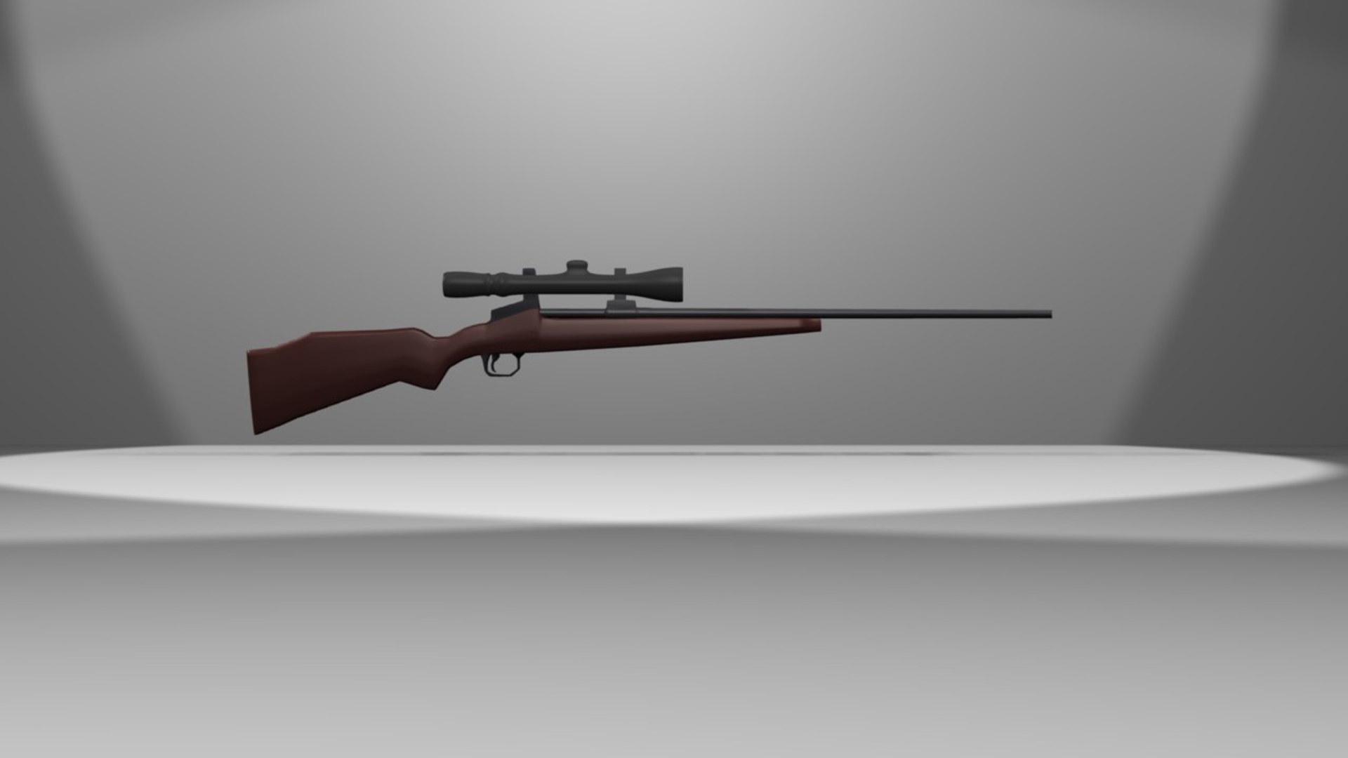 Free 3ds Mode Rifle Blender