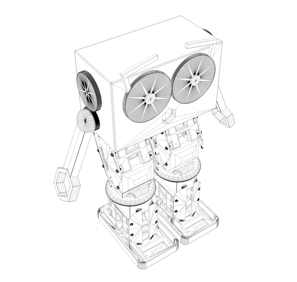 3D Robot Droid Character - TurboSquid 1501861