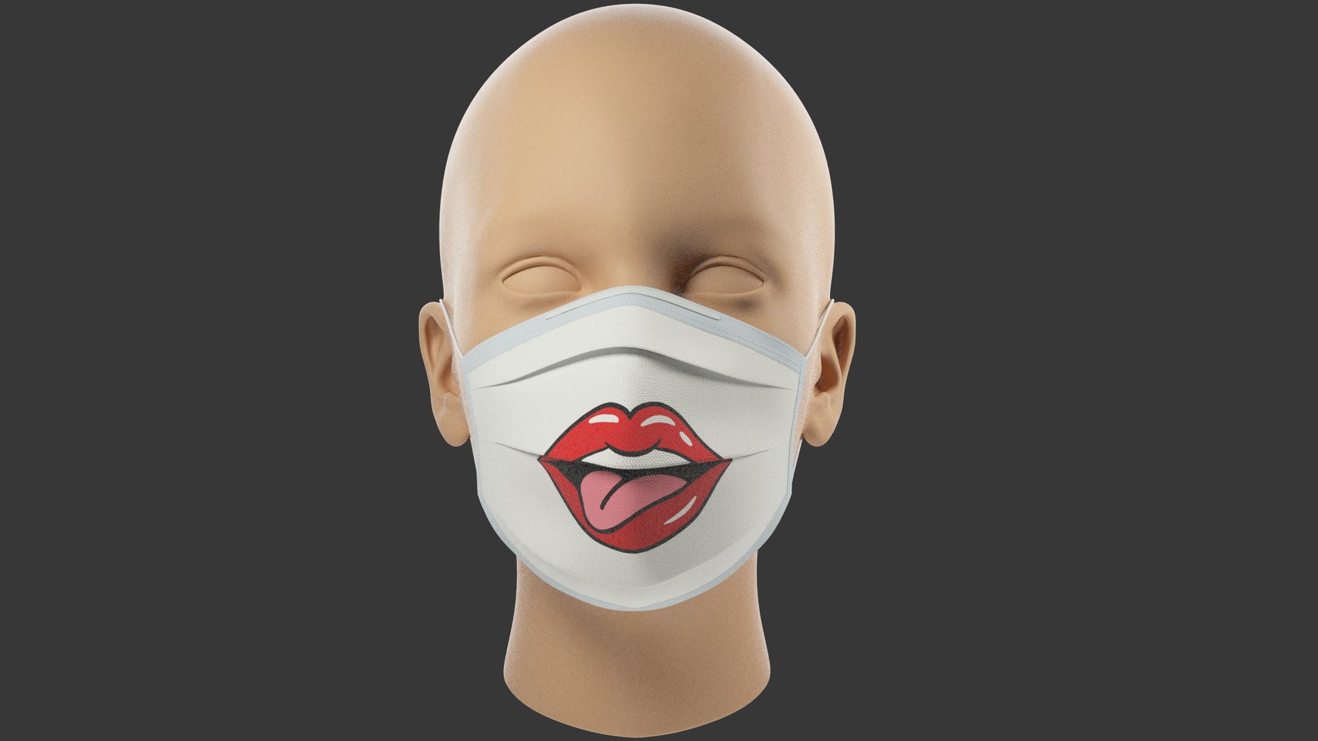 3D Medical Mask Model - TurboSquid 1561413