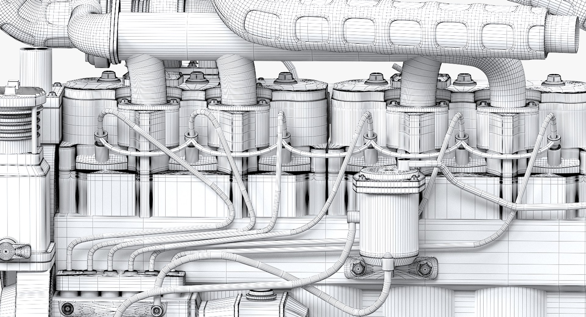 3D Diesel Engine - TurboSquid 1262745