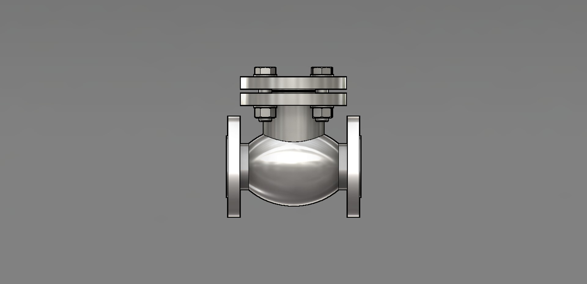 Check Valve 3d 3ds