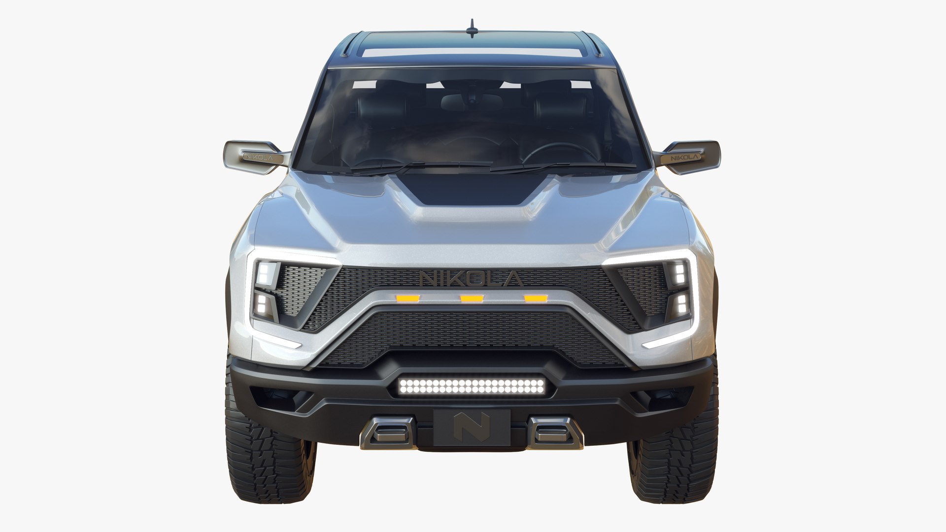 Future Nikola Badger Electric 3D Model - TurboSquid 1604339