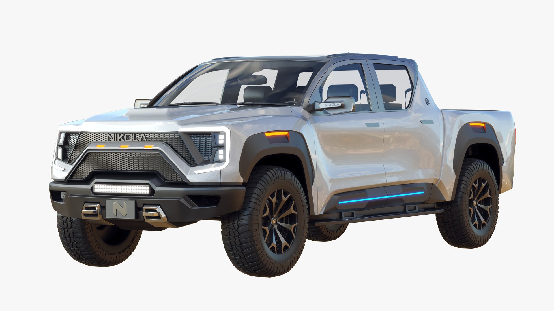 Future Nikola Badger Electric 3D Model - TurboSquid 1604339