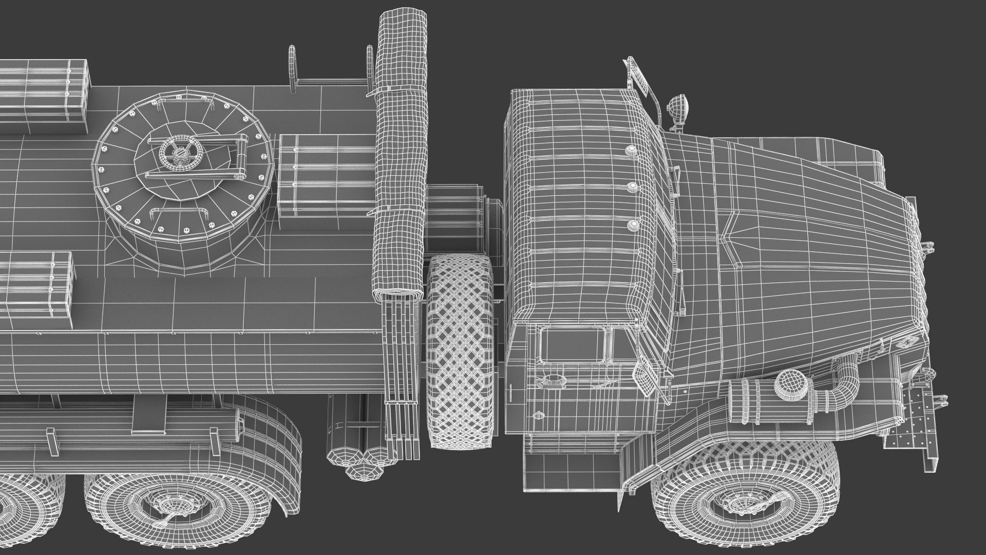 3D Ural-4320 Tanker Model - TurboSquid 1922641