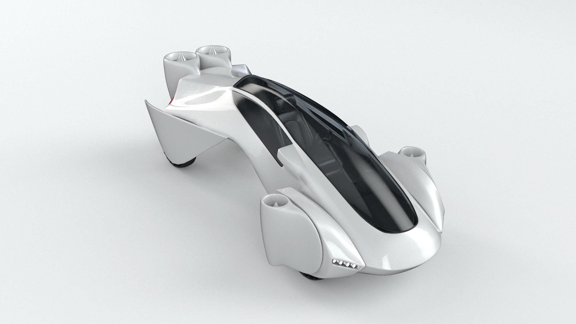 Hover Car 3D Model - TurboSquid 2379775