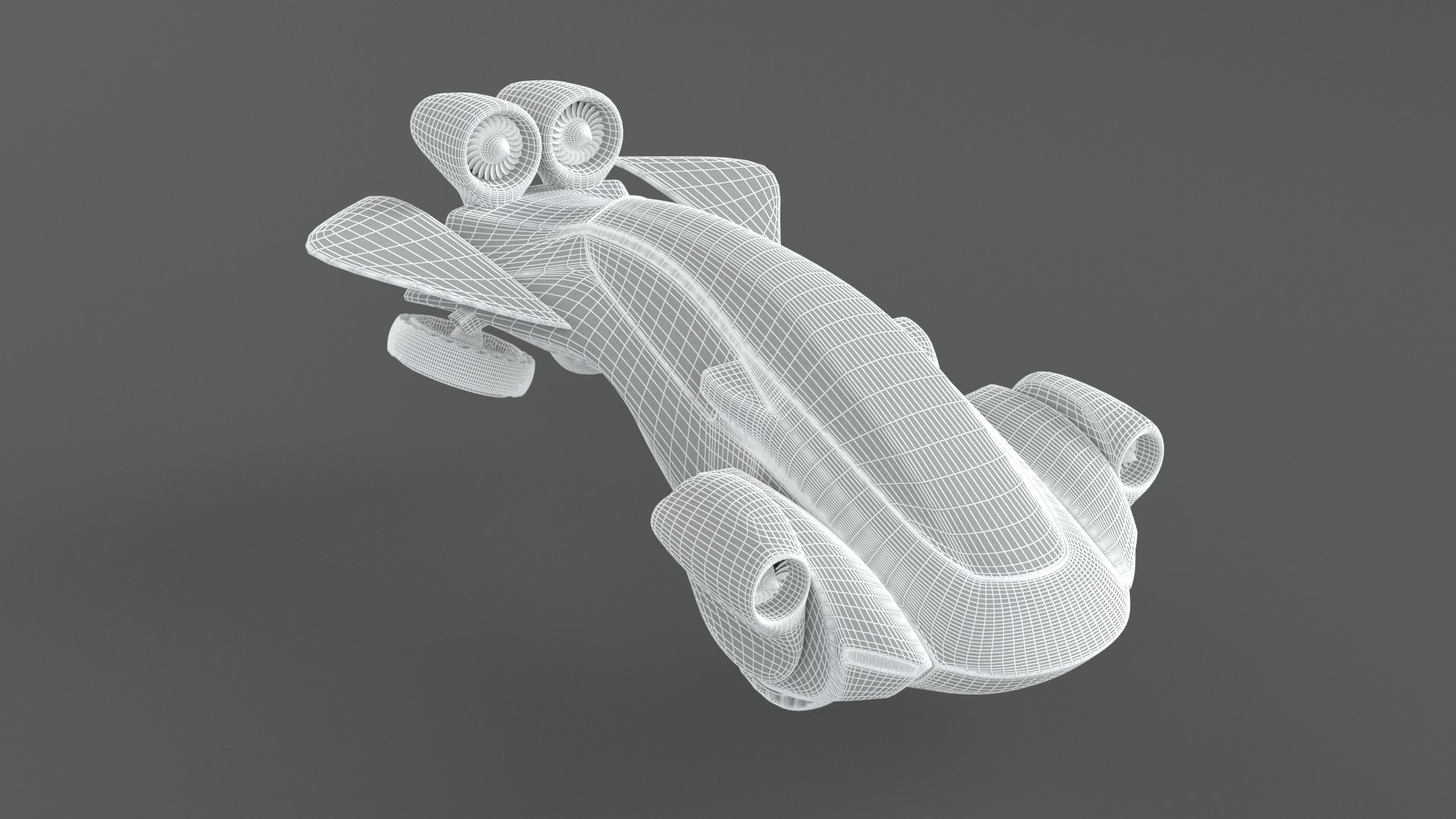 Hover Car 3D Model - TurboSquid 2379775