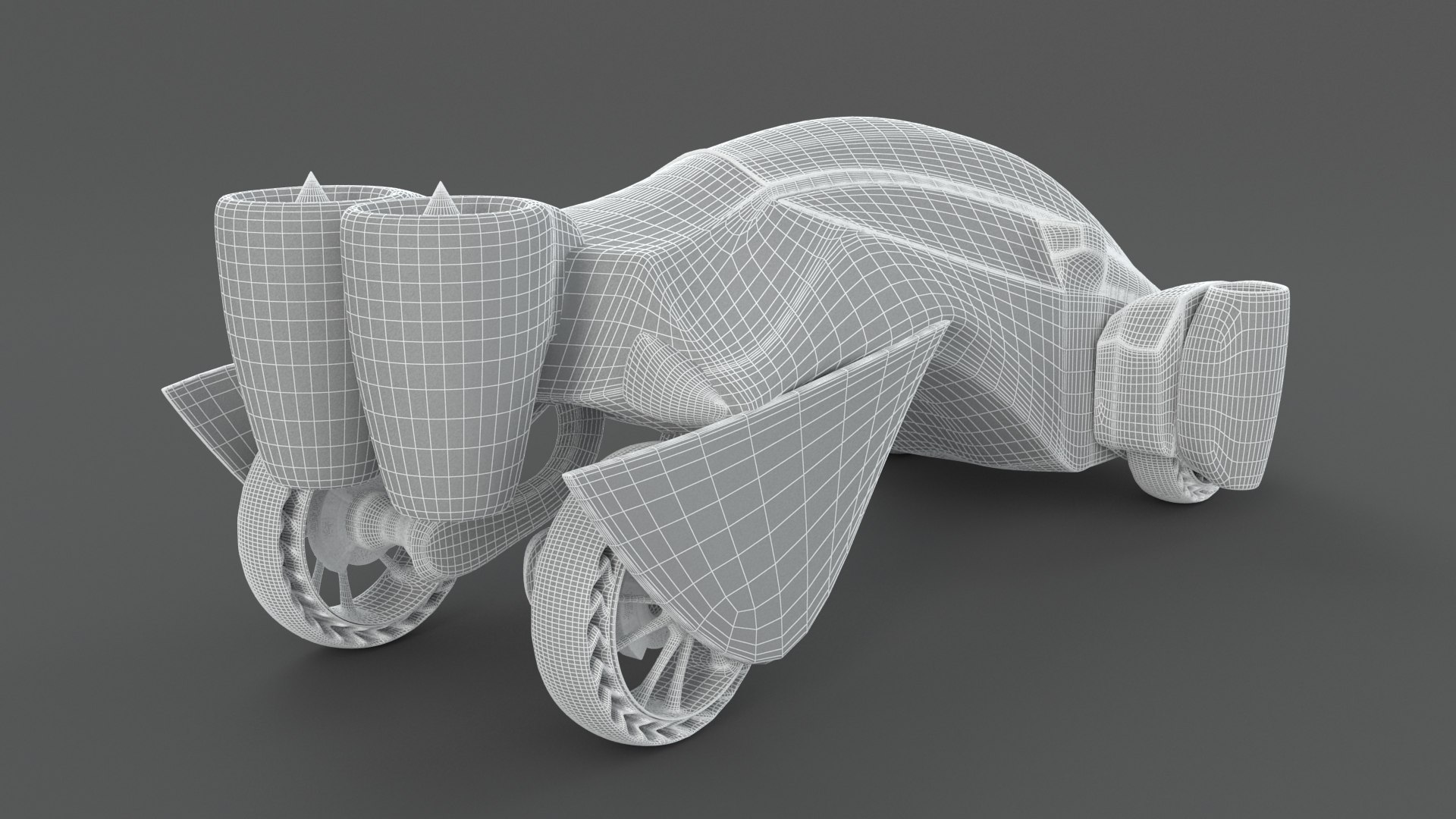 Hover Car 3D Model - TurboSquid 2379775