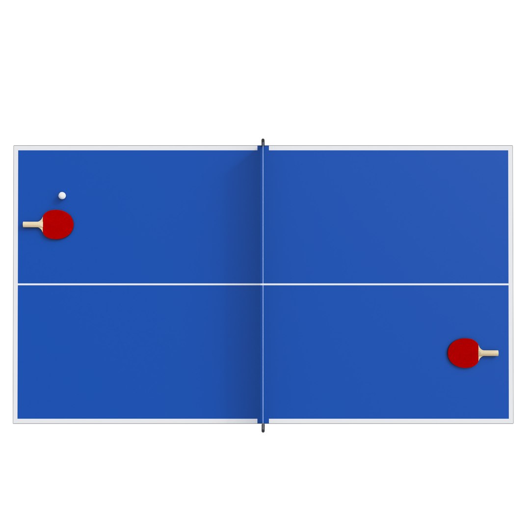 Ping Pong Table 3D Model - TurboSquid 1772156