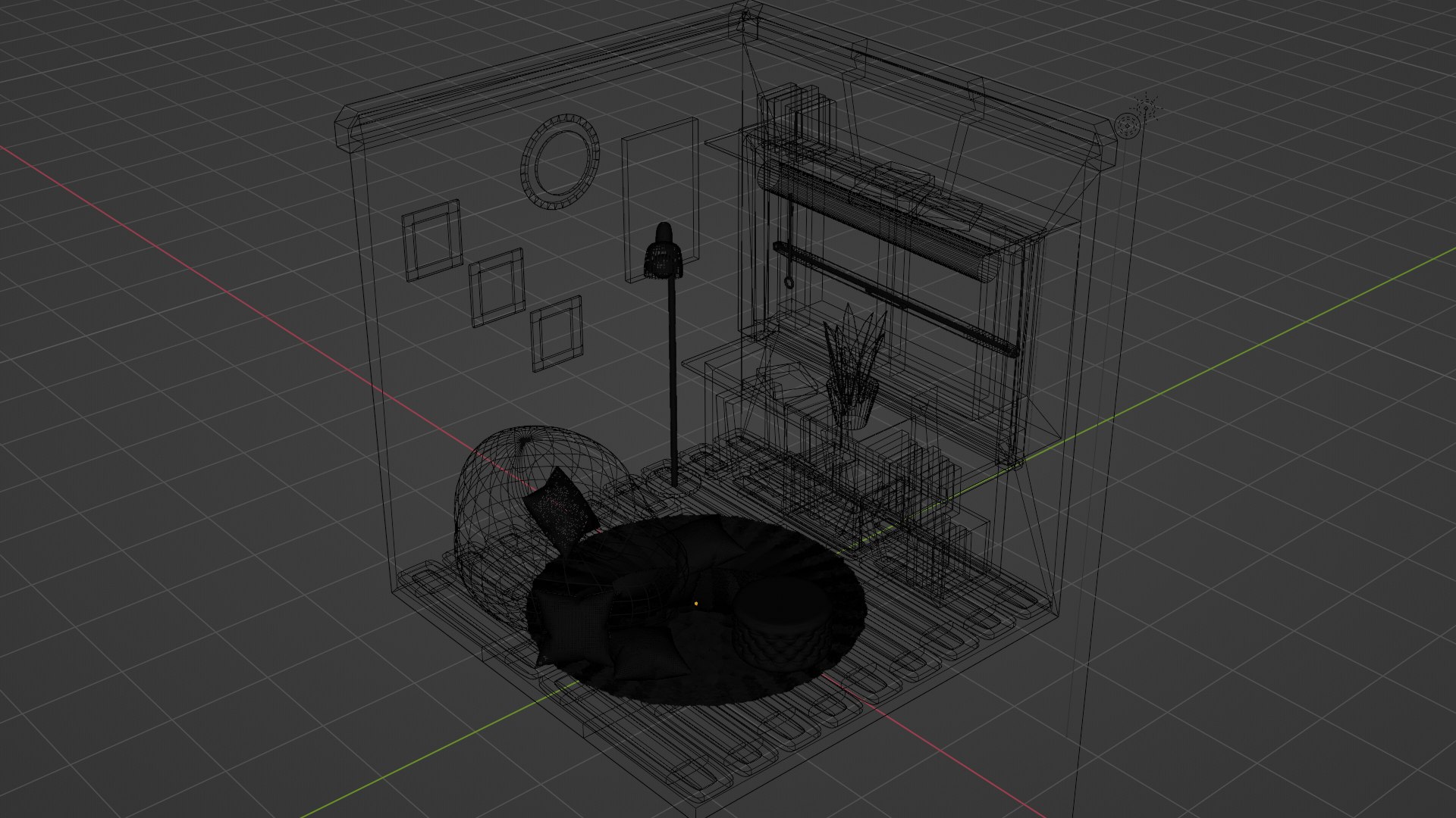 3D Reading Room 3D Model - TurboSquid 2057536