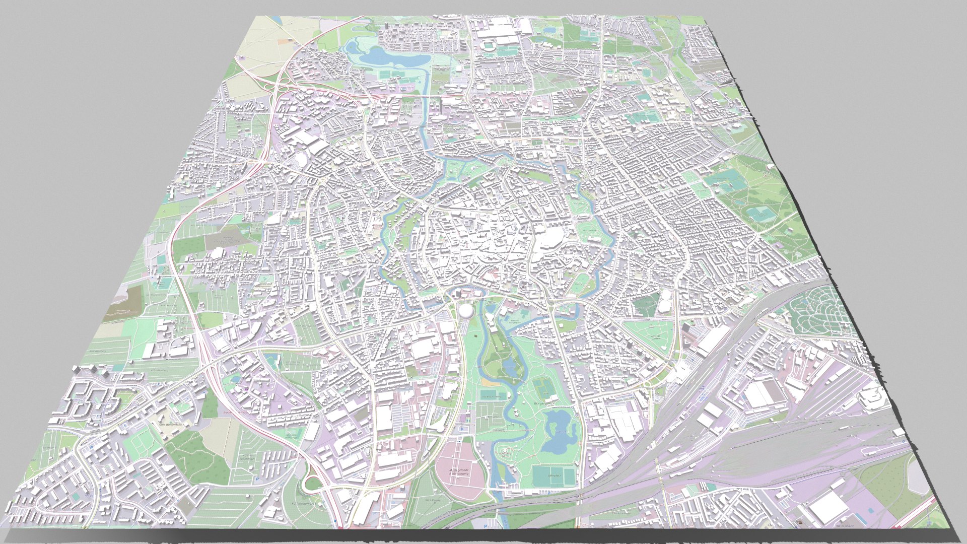 Cityscape Brunswick Germany 3D Model - TurboSquid 2138975