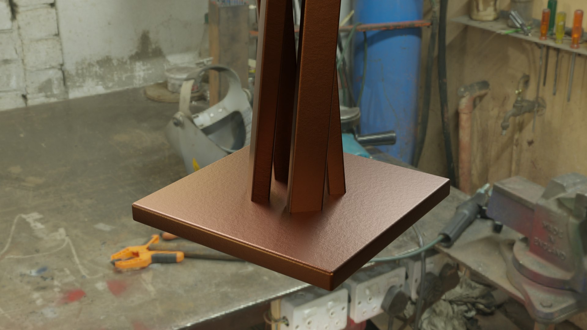 3D High Table Model - TurboSquid 2026455