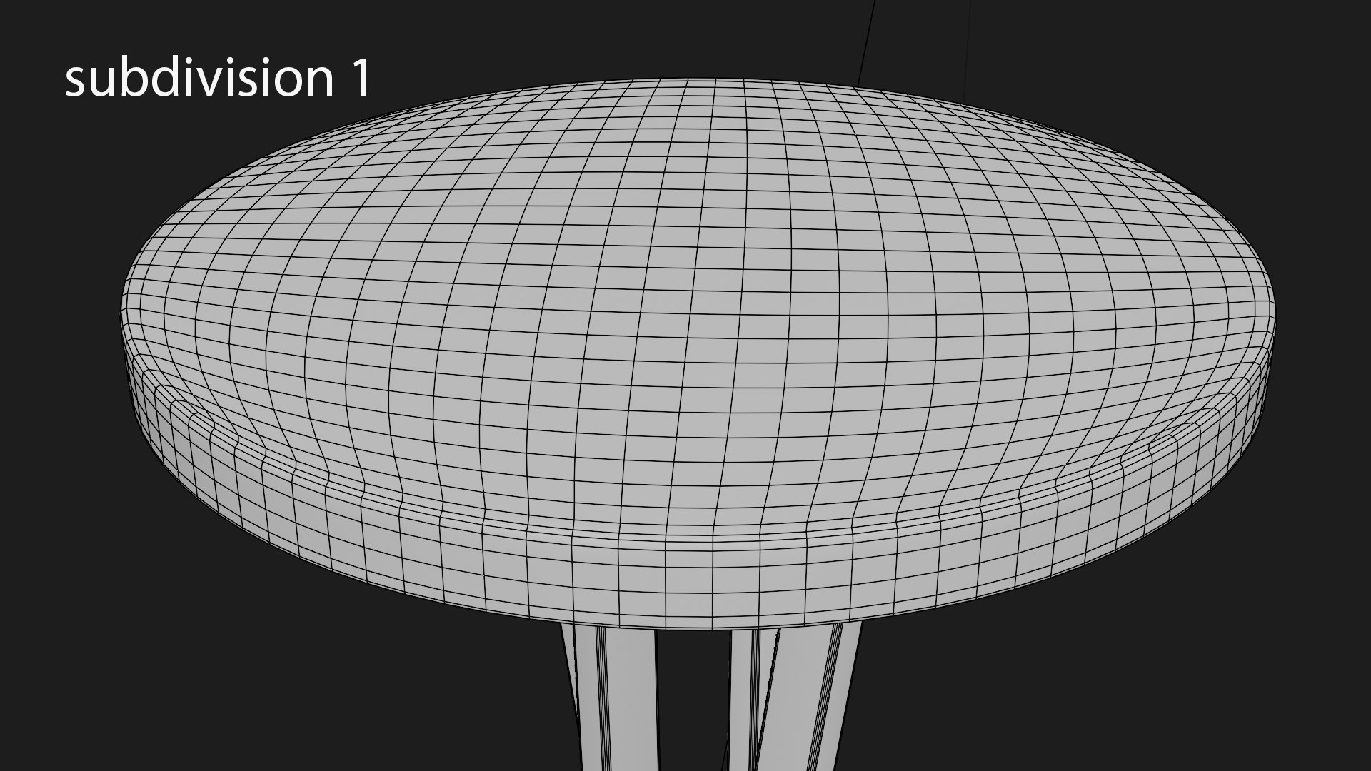 3D High Table Model - TurboSquid 2026455