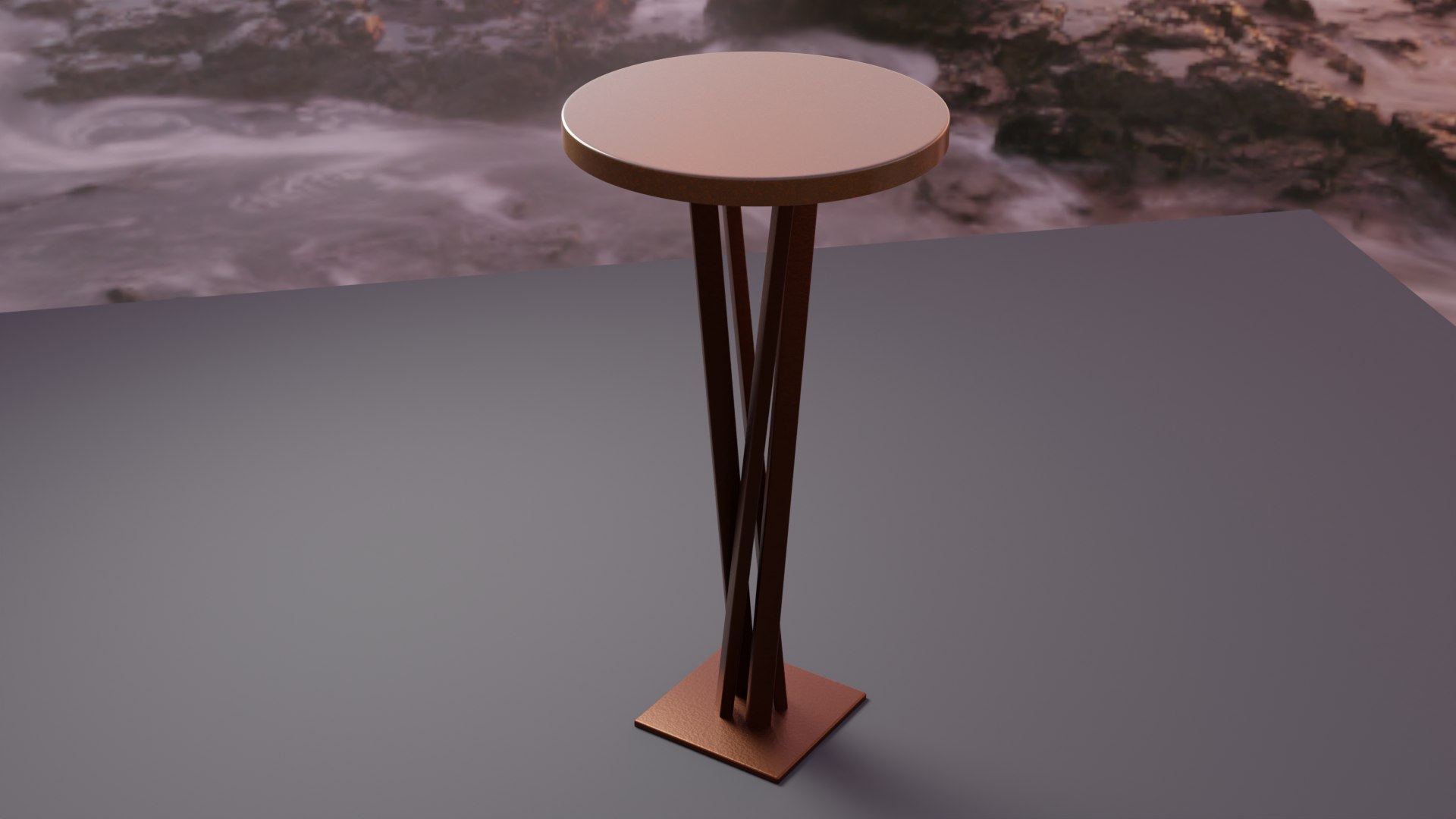 3D High Table Model - TurboSquid 2026455