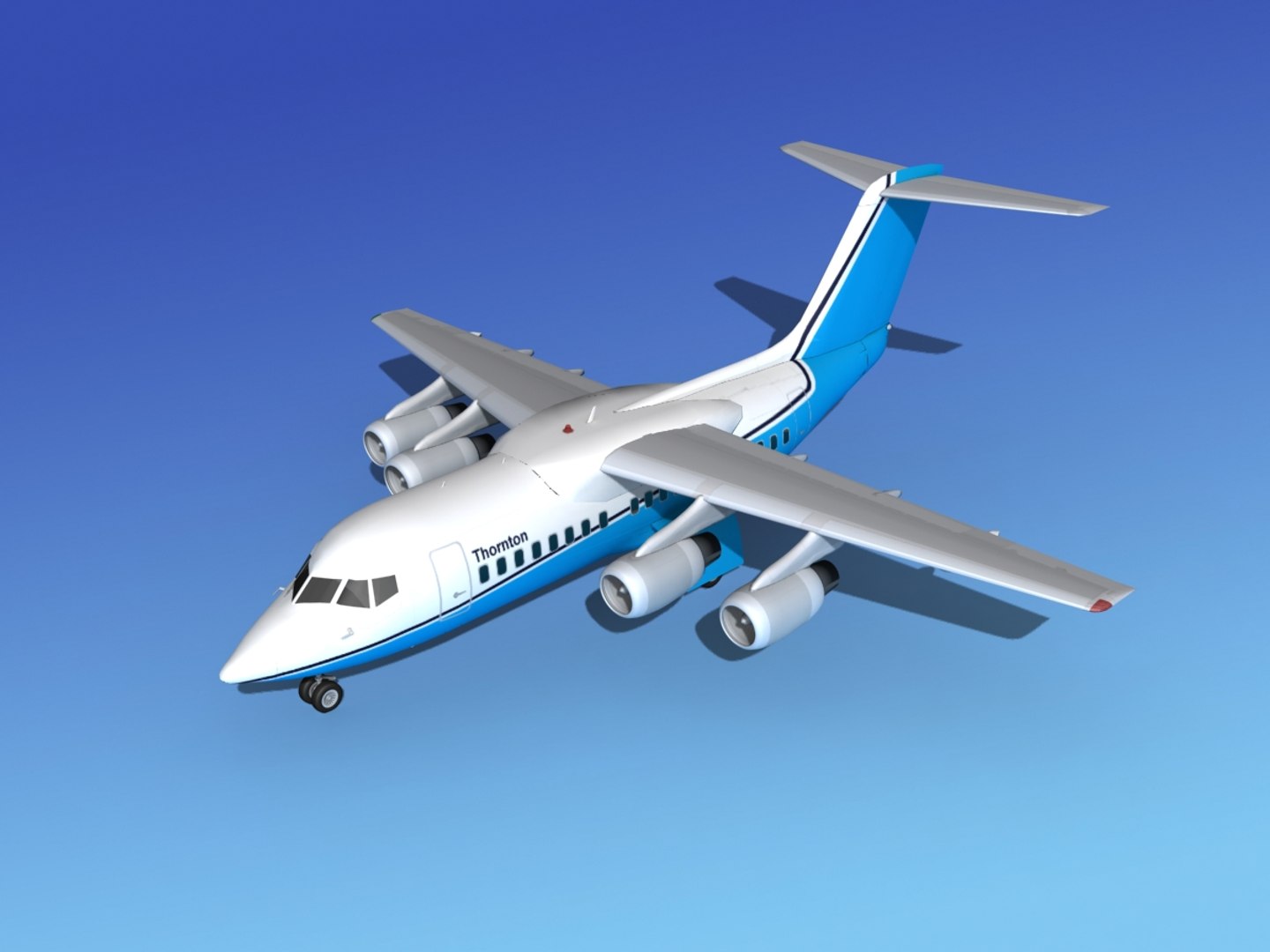 3d Turbines Bae 146
